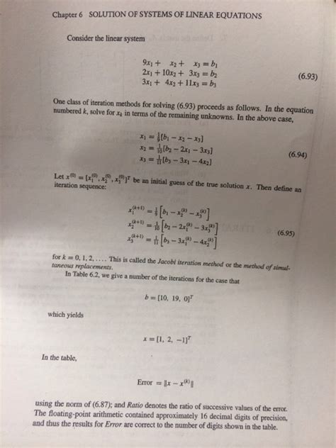 Repeat The Examples Of The Iterative Solution Of Chegg Com