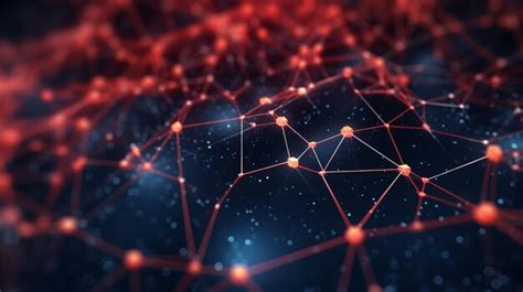 premium ai image 3d network connections with plexus design generative ai