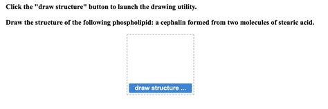 [solved] click the draw structure button to la