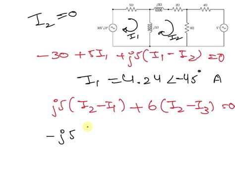 Solved Using Mesh Current Analysis Determine The Voltage V Which