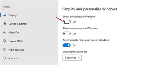 How To Turn Off Animations In Windows Computer