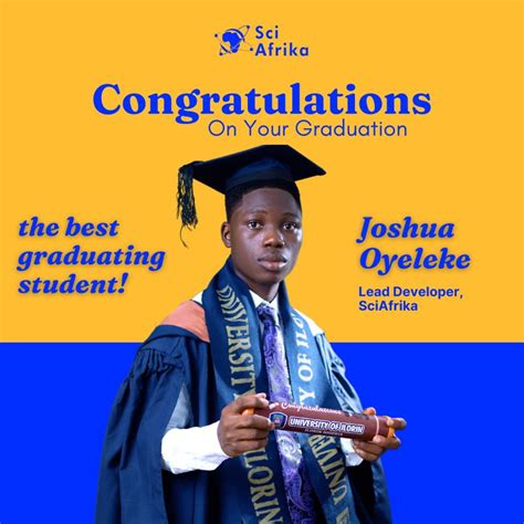 Mohammad Jamiu Shuaib On Linkedin Sciafrika Graduation Firstclass