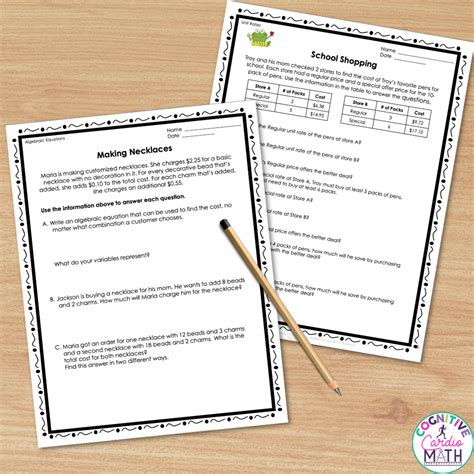 How To Teach Real Life Math Problem Solving Activities Cognitive