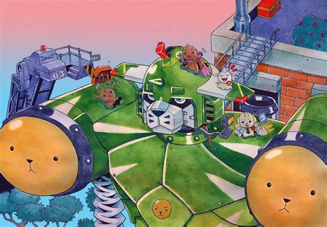 Terriermon Lopmon Saintgalgomon Chocomon Gummymon And 1 More Digimon Drawn By