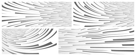 Premium Vector Technology Vector Abstract Backgrounds Set With Lines Big Data Flow 3d
