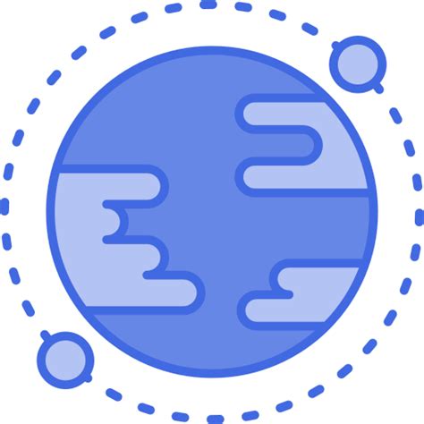 orbit generic blue icon
