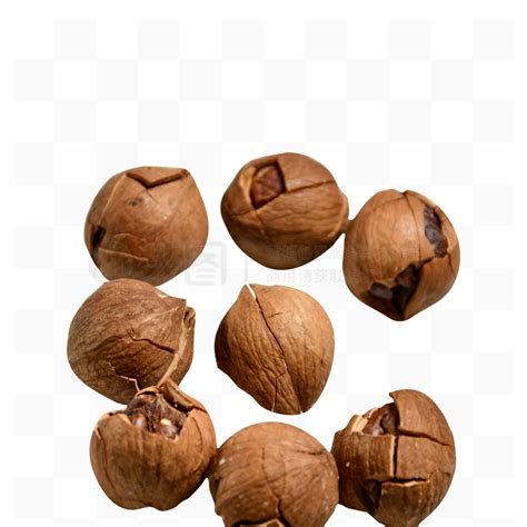 白色背景免抠元素 零散的棕色美味可口山核桃 模板免费下载 Psd格式 650像素 编号39635897 千图网