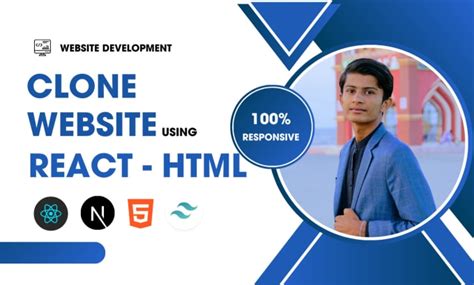 Copy Clone Website Or Landing Page Using Html Css Js And Reactjs By