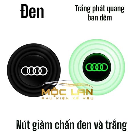 Nút Cao Su Giảm Chấn Giảm Lực Đóng Cửa Ô Tô Phát Quang Ban Đêm Chống Sốc Bảo Vệ Cánh Cửa Xe