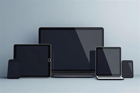 Responsive Design And Web Devices Premium Ai Generated Image