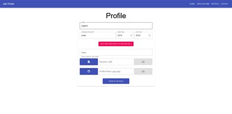 Online Job Portal Mern Stack React Mongodb Nodejs Projectworlds Store