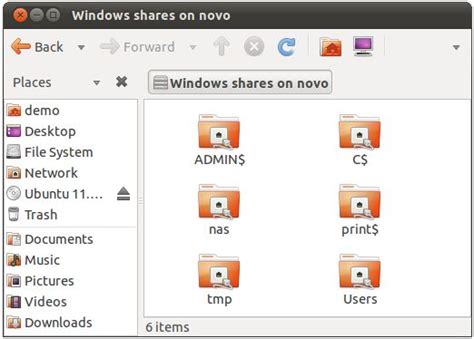 Sharing Ubuntu 1104 Files And Folders With Windows Systems Techotopia