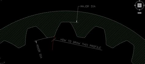 How To Draw Internal Involute Spline Profile In Autocad Autodesk Community