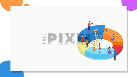 Free Vectors Business People With Different Growth Stages Analytics Analysis The Data With