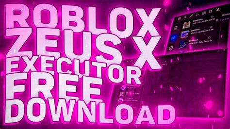 free roblox exploit zeus x executor free download no key script