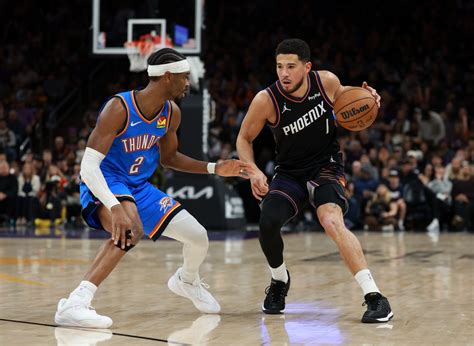 Phoenix Suns Vs Okc Thunder Prediction Head To Head Schedule Where