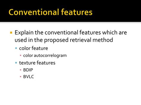Ppt Content Based Image Retrieval Using Multiresolution Color And