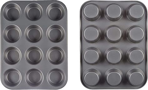 Rectangular Non Stick Carbon Steel Muffin Baking Pan For Bakery Size