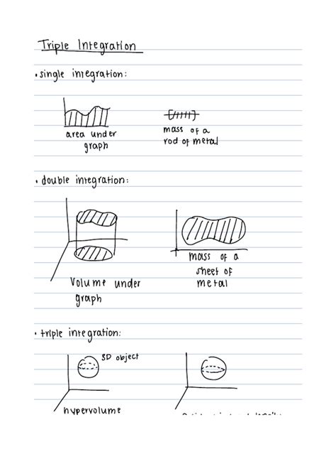 Triple Integration Pdf