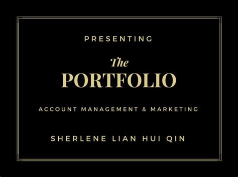 Sherlene Lians Work Portfolio Pdf