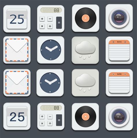 轻拟物图标 临摹 退役少先队员 站酷zcool