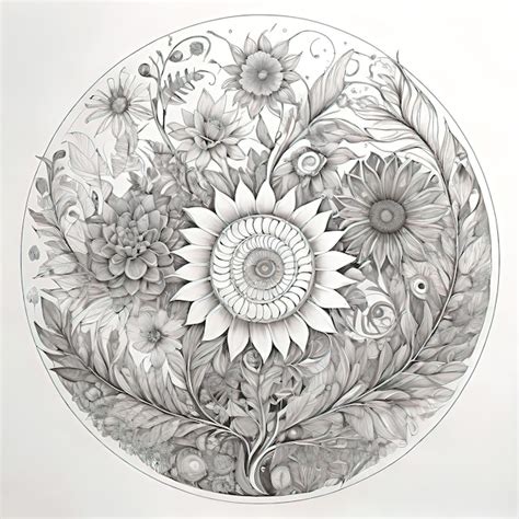 Premium Photo Fibonacci Sequence Circular Spiral Illustration For