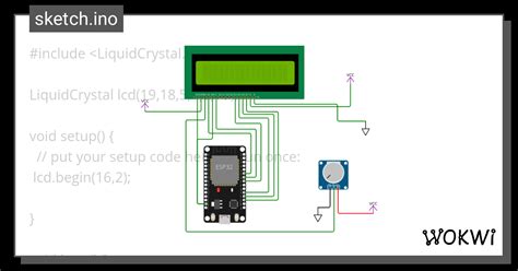 Lcd Print Wokwi Esp32 Stm32 Arduino Simulator