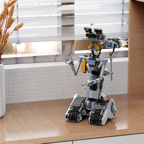 Johnny 5 Robot Building Block Set Short Open Circuit Johnny Five Robot