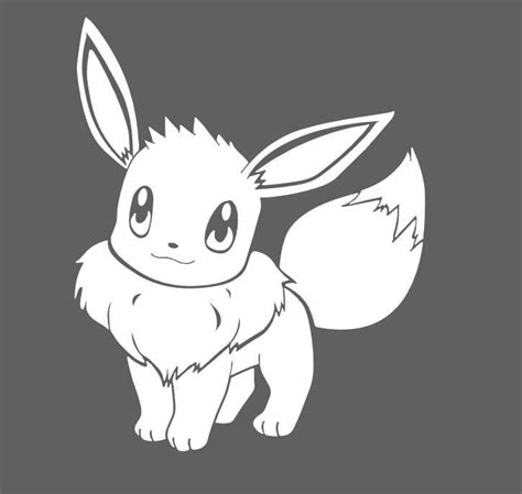 eevee inspired svg and png files etsy