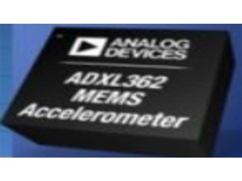 Accelerometer Adxl362 Contact Ebv Elektronik