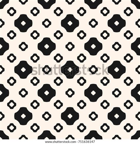 Vector Geometric Seamless Pattern Simple Abstract Stock Vector Royalty Free