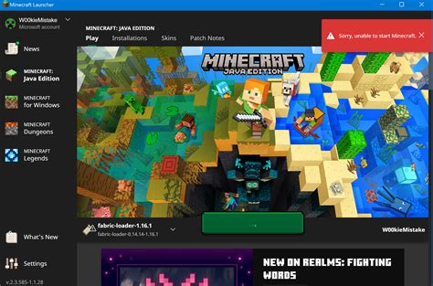 Fabric Won T Start No Crash Message No Mods Anyone Else Have Similar Problems R Fabricmc