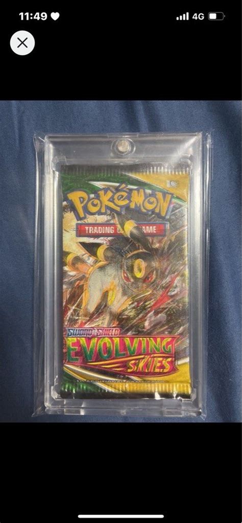 error evolving skies umbreon artwork booster pack booster box hobbies