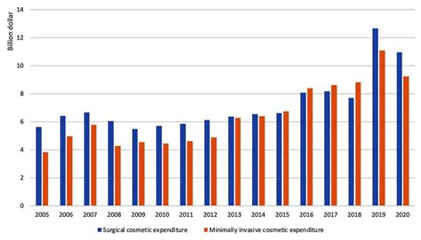 Expenditure On Surgical Cosmetic Procedures And Minimally Invasive
