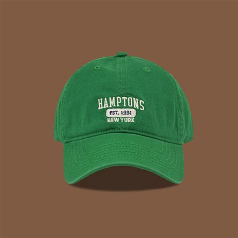 슬샵 햄튼 뉴욕 야구 남녀공용 캡 모자 위시버킷