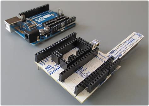 How To Program Arduino Pro Mini Using Arduino Uno And Ardushield Without The Cables 6 Steps