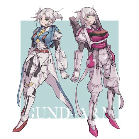 Gundam Aerial And Gundam Lfrith Gundam And 1 More Drawn By Pondo