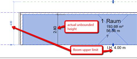 autodesk revit 2018 1 unbounded height parameter for rooms