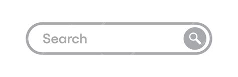 Premium Vector Simple Cursor Click On Outline Search Bar Concept Of