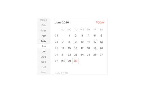 Angular Calendar Component Kendo Ui For Angular