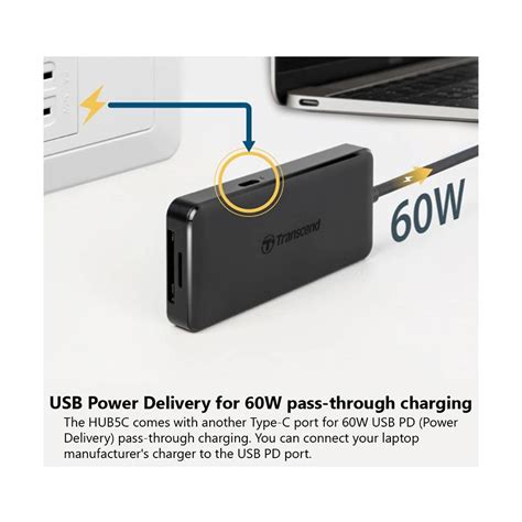 Transcend TS HUB5C 6 In 1 USB Type C Converter Price In BD RYANS