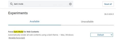 How To Force Dark Mode On Websites In Edge Browser