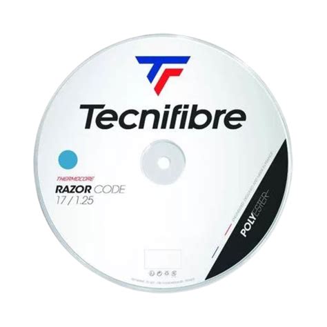 Tecnifibre Razor Code 1 25 Blue Reel Tennis Strings Great Racket Shop