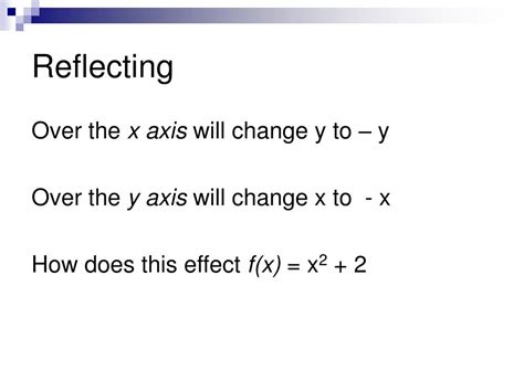 Ppt 1 6 Shifting Reflecting And Stretching Graphs Powerpoint