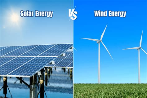 Difference Between Solar Energy And Wind Energy Energy Theory
