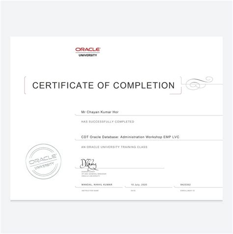 Chayan Hor On Linkedin Oracle Oracleuniversity Oracledba