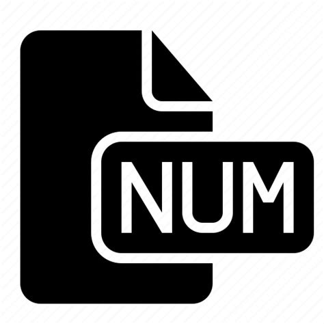 Data Storage Folder Format Document File Numbers Icon Download