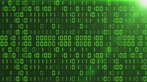 Loopable Binary Code Background Animation By Colincramm Footage With
