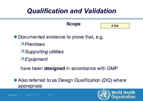 Basic Principles Of GMP Qualification And Validation Section