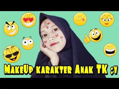 TUTORIAL MAKEUP KARAKTER SIMPLE!! - YouTube
